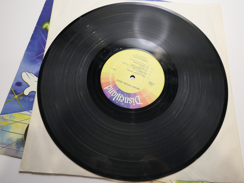 Mickey Mouse Disco / Vinyl LP Record 1979 Disneyland 2504 Disney Music ...