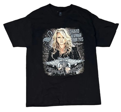 Miranda Lambert 2015 Certified Platinum Concert Tour T Shirt Adult Size ...