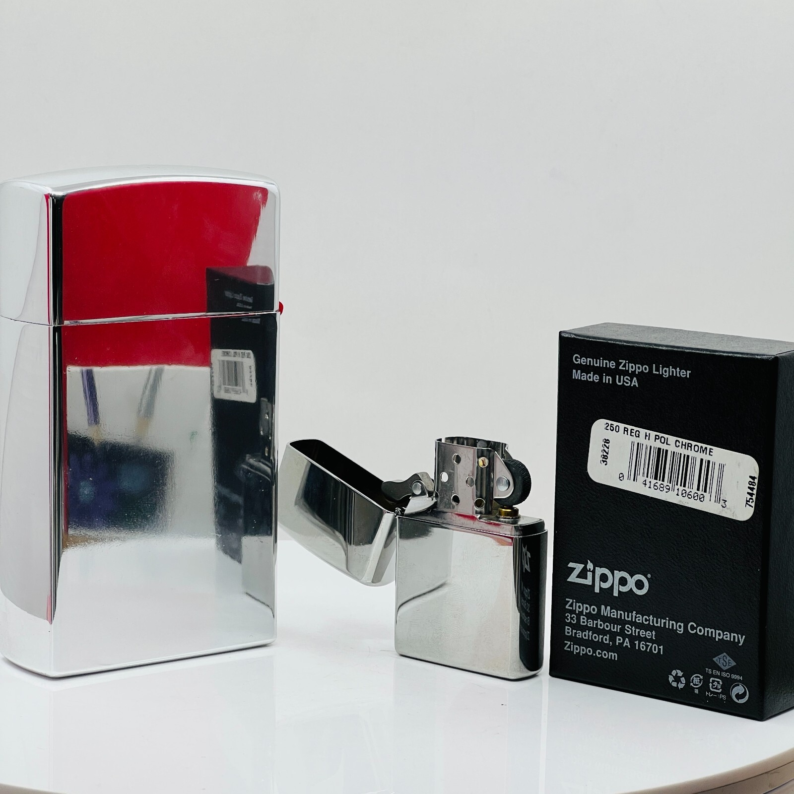 Zippo Fragrances Eau De Toilette Spray Refillable & Lighter Set New In ...