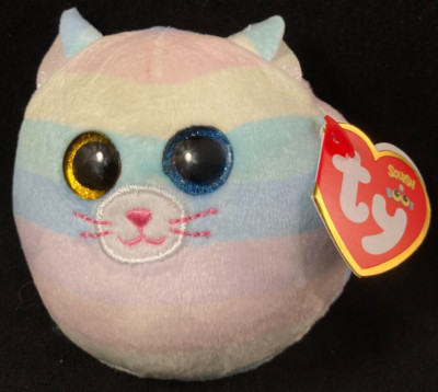 TY - Heather - Cat - Squish-a-Boos - With Tags - Mini Plush - 2022 | eBay