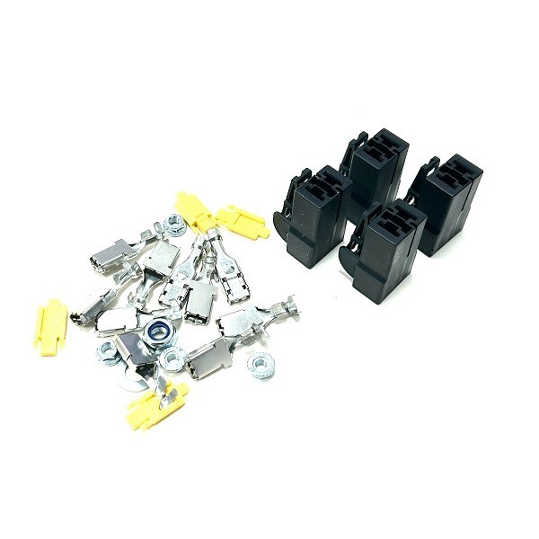 Universal On-Battery Terminal Power Distribution Fuse Box - 12v 24v ...