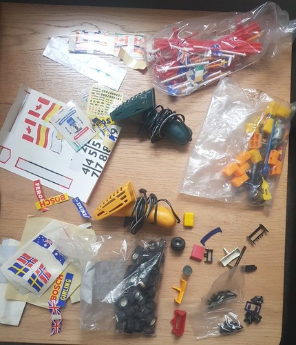 Scalextric/Slot Cars Box Of Accessories Spares & Repairs Mixed Job ...