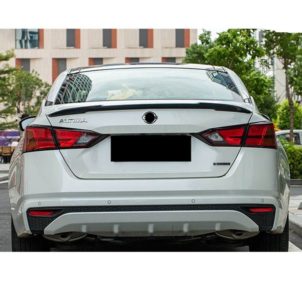 FOR 2019-2024 NISSAN ALTIMA JDM V STYLE PAINTED GLOSSY BLACK TRUNK LID ...