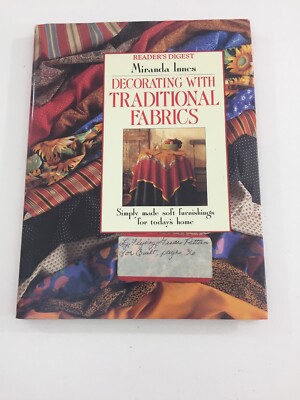 Decorating with Traditional Fabrics - Miranda Innes (1995, Hardcover ...