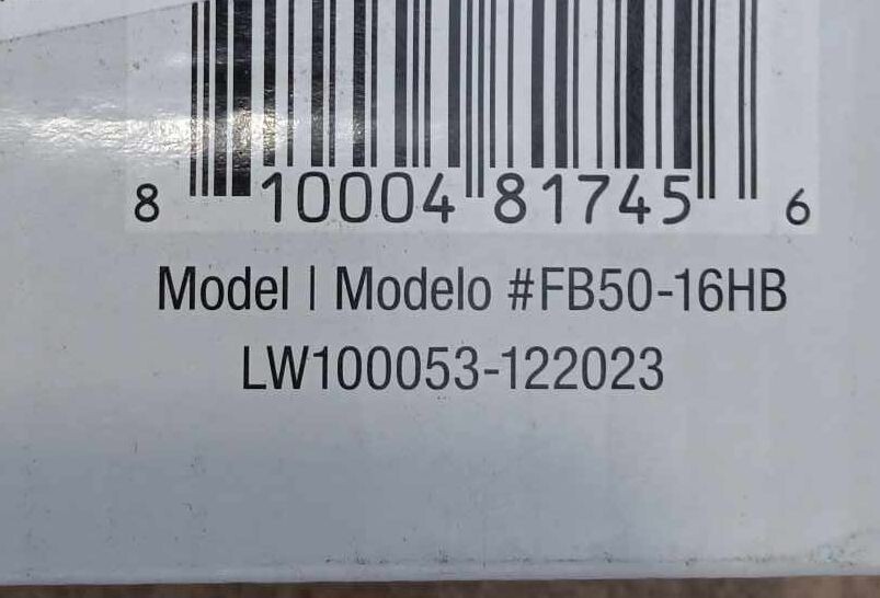 Utilitech 20-in 3-Speed Indoor Box Fan Black Finish NEW | eBay
