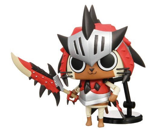 Game Characters Collection Monster Hunter Moving! Airou Reus Neko ...
