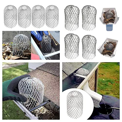 10 Pack Gutter Guard 3 Inch Expandable Aluminium Filter Strainer ...
