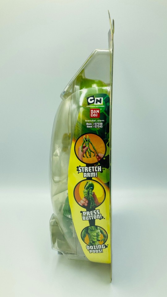 SEALED Ben 10 DNA Alien Heroes Wildvine 6" Figure Bandai 2008 Cartoon ...