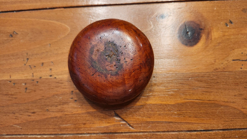 VINTAGE WOOD DESK PAPERWEIGHT | eBay