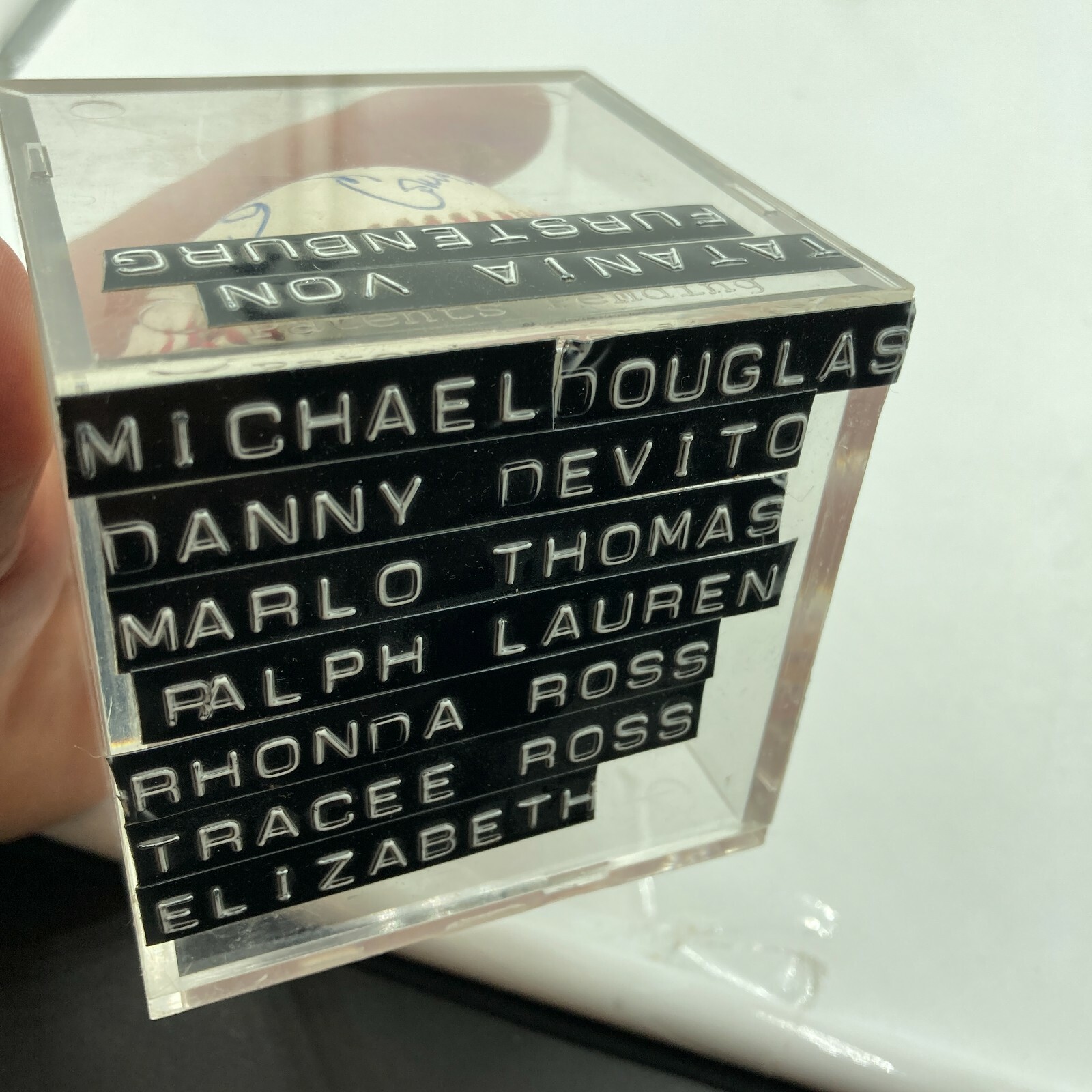 Danny Devito Michael Douglas Marlo Thomas Signed Baseball Movie Stars ...