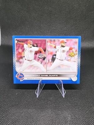 2022 Topps Update Combos Royal Blue Daniel Duarte Alexis Diaz #US135 ...