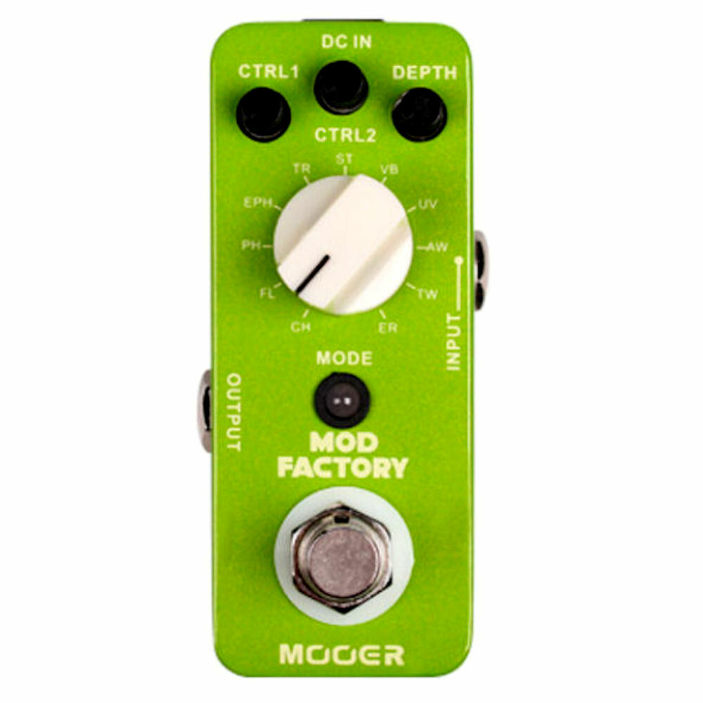 Mooer Mod Factory VERS 1 MMF1 Electric Guitar Multi Modulation Effect ...