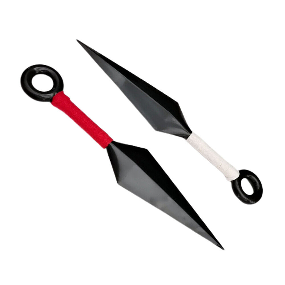 3PCS Naruto Ninja Kunai Anime Cosplay Costume Plastic Ninja Accessories ...