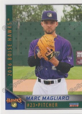 2016 Boise Hawks Marc Magliaro RC Rookie Rockies | eBay