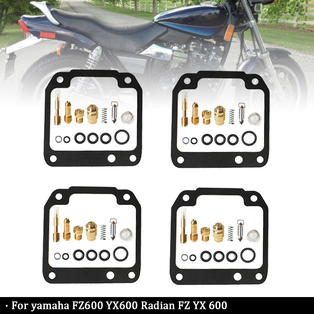 4 SET NEW Carburetor Repair Kit Rebuild For Yamaha FZ600 YX600 Radian ...