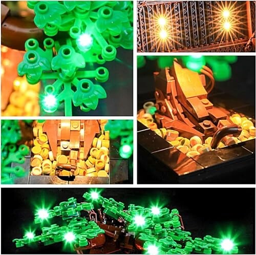 Bricklight Led Light kit for LEGO 10281 Icons Bonsai Tree - green | eBay UK