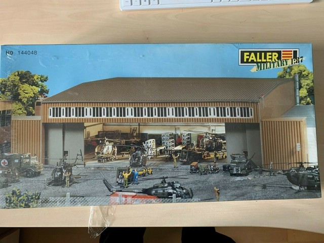 FALLER Military 144048 Hubschrauber Hangar online kaufen | eBay