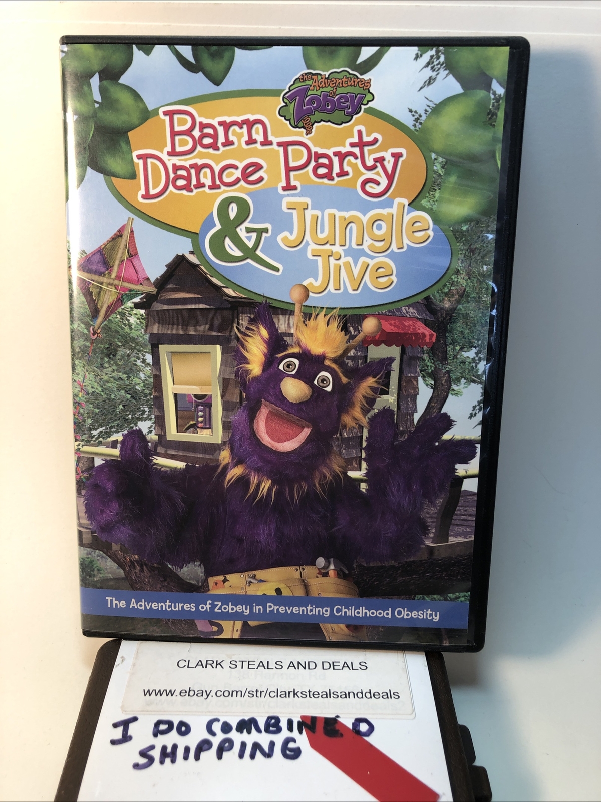 DVD Movie Barn Dance Party And Jungle Jive / The Adventures Of Zobey In ...