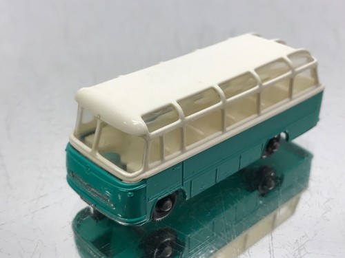 LESNEY MATCHBOX 68 MERCEDES BENZ COACH BUS BPW -GREEN 3inch rare- GOOD ...