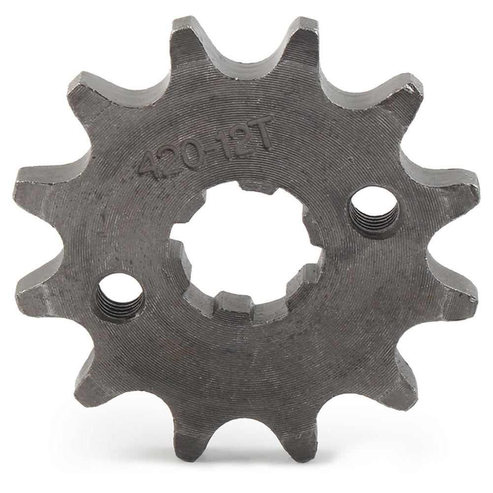 420 12T 17mm Front Chain Sprocket Fit 50 70 90 110cc 125cc Pit Dirt ...