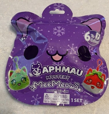 Aphmau Christmas Mystery MeeMeows (1)Plush Clip-on Collect All Six | eBay