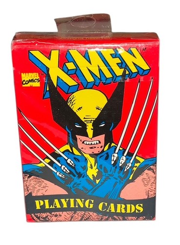Marvel X-Men Playing Cards Factory Sealed Box 1993 Made USA New | eBay