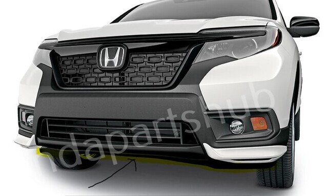 16-22 Pilot 17-22 Ridgeline & 19-21 Passport Front Bumper Air Dam ...