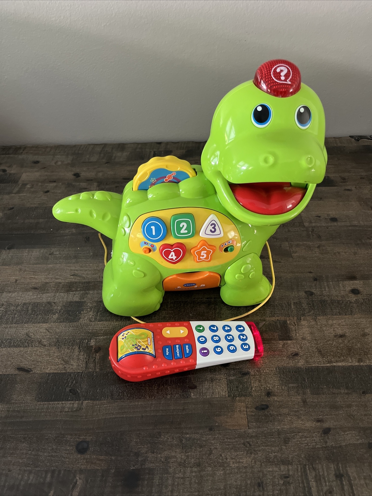 VTech Green Chomp & Count Dino Missing Coins-Little Tikes Discover ...