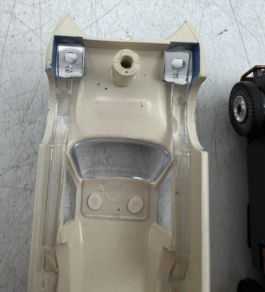 Aurora Tjet Thunderjet Ho Slot Car 1430 Blue & White Ford J ...