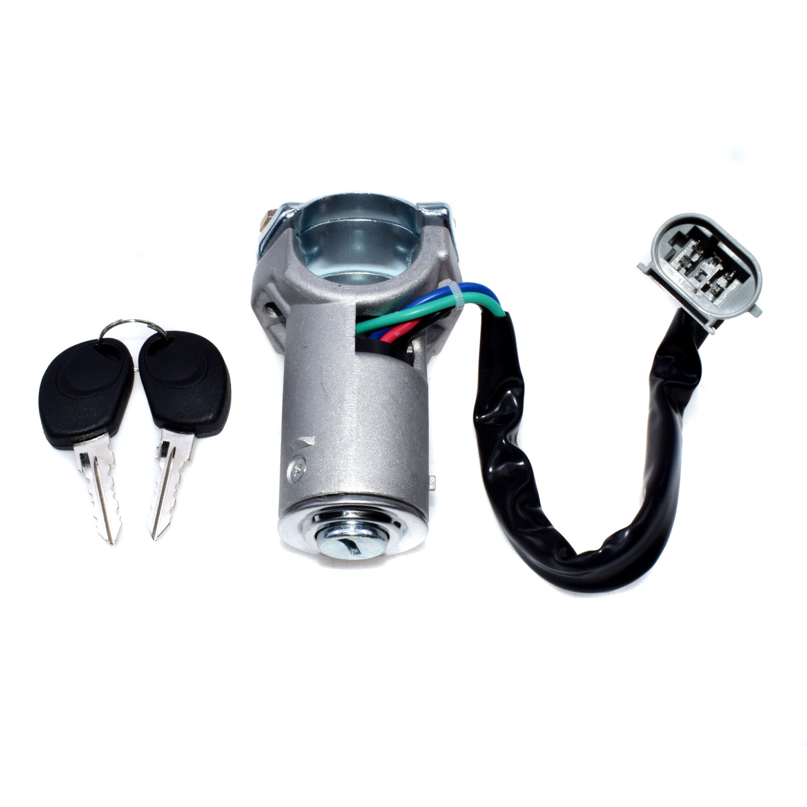 2 Keys & Ignition Switch Starter Lock Barrel Kit For Iveco Daily 2000 ...