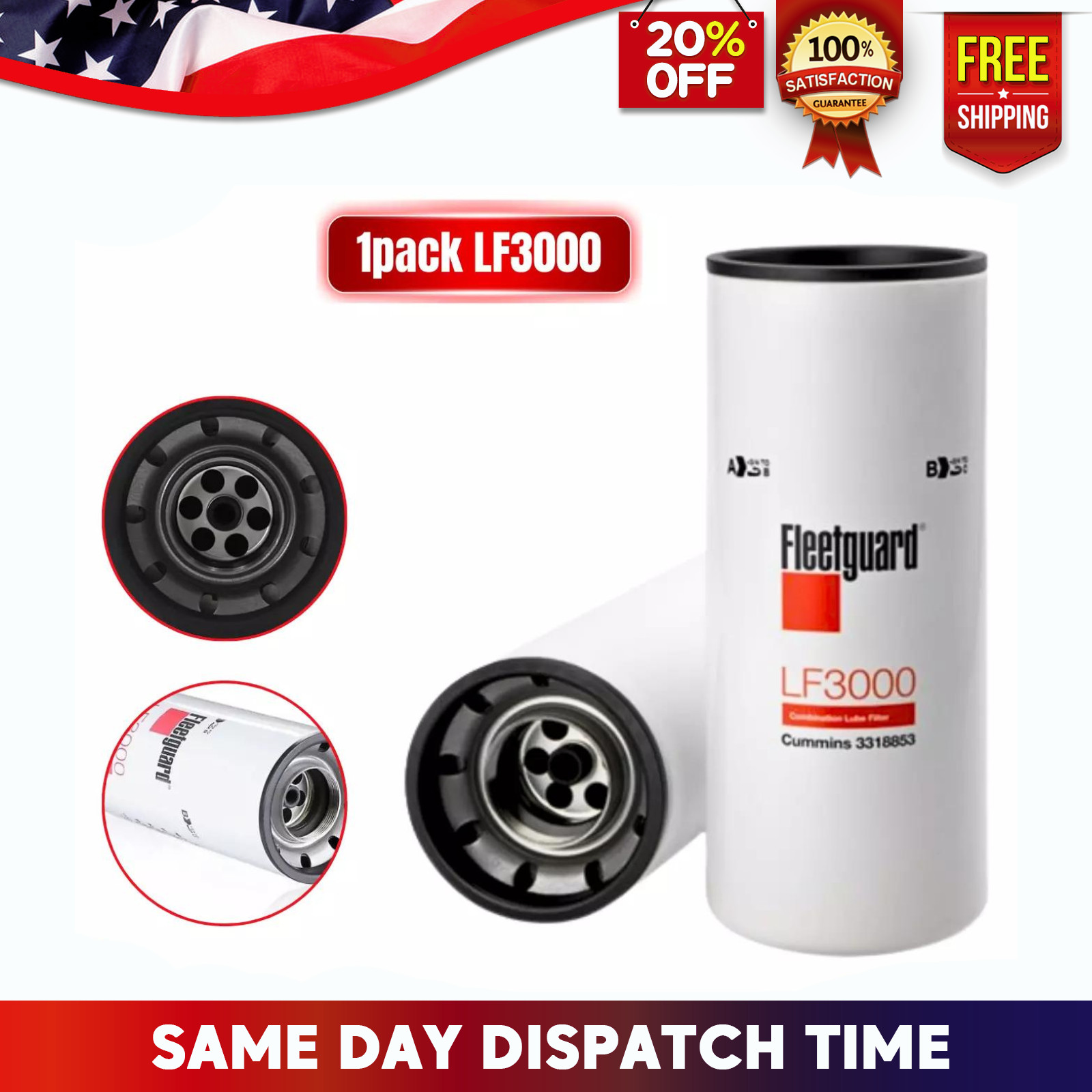 FLEETGUARD LF3000 - cross reference oil filters | oilfilter ...