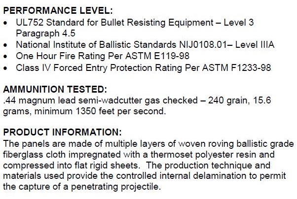 Body Armor | Bullet Proof Plate | ArmorCore | Level IIIA 3A 11x14 ...