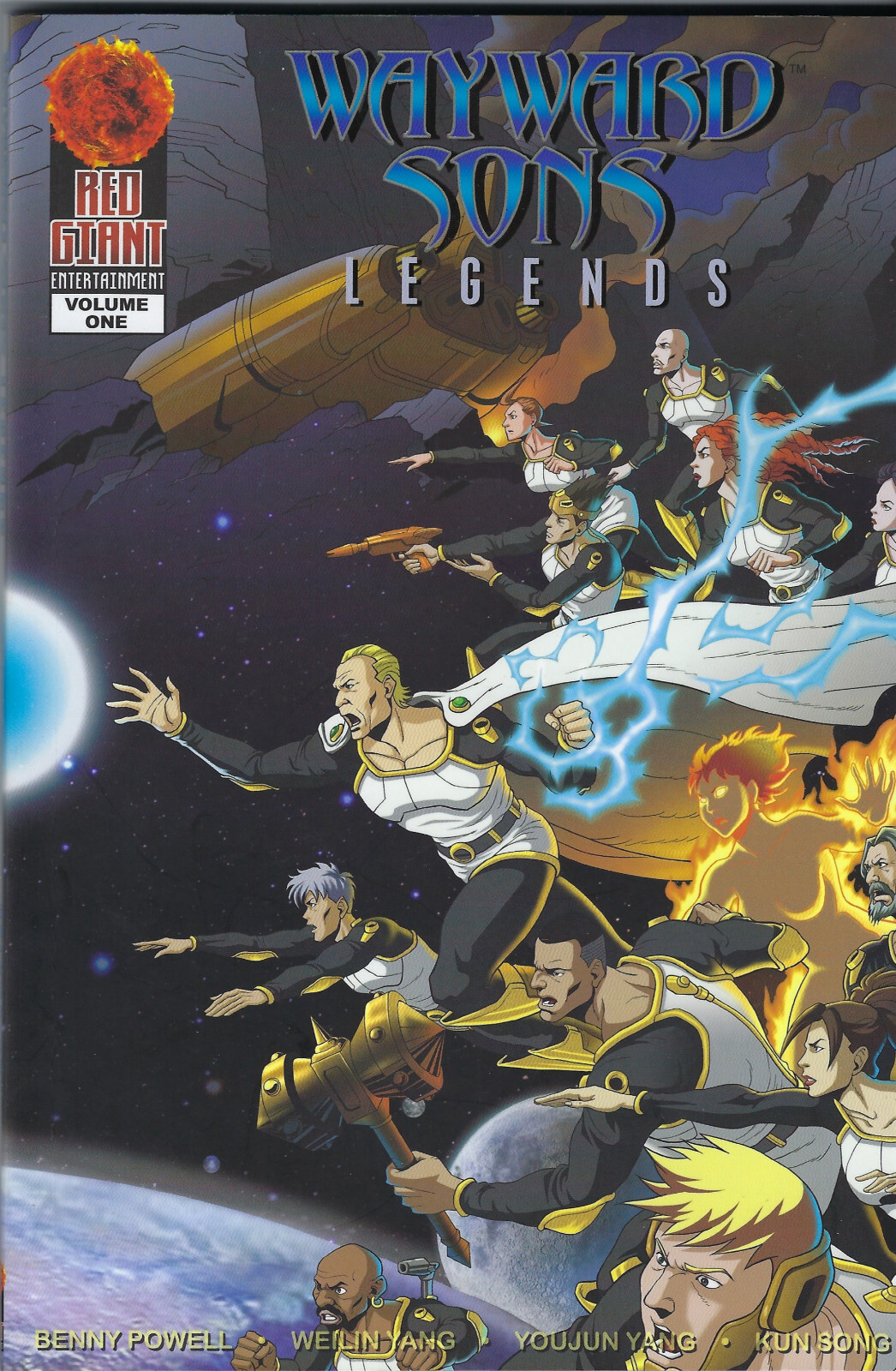 Red Giant Entertainment Volume 1 - Wayward Sons Legend, Graphic Novel ...