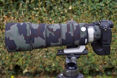Sony 200 600 FE G OSS f5.6-6.3 Camo Neoprene lens protection Premium ...