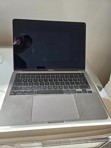 Silver Apple Macbook Pro 2021 M1 A2338 Works Well but Dim screen issue ...