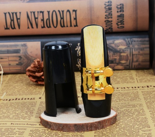 Alto Saxophone Mouthpiece Set Instrument Bakelite Mouthpiece Gold ...