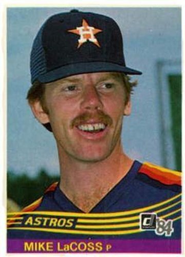 #206 Mike LaCoss - Houston Astros - 1984 Donruss Baseball | eBay