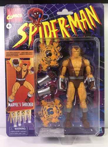Spider-Man Marvel Legends Retro Shocker Action Figure NEW | eBay Australia