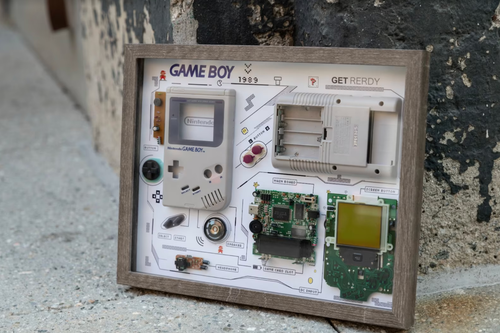 Disassembled Original Gameboy With Frame, Disassemble Gameboy Teardown ...
