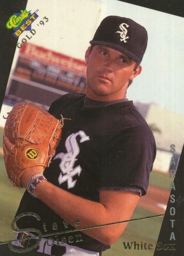 #077 SARASOTA WHITE SOX # STEVE OLSEN BASEBALL CARD CLASSIC BEST GOLD ...