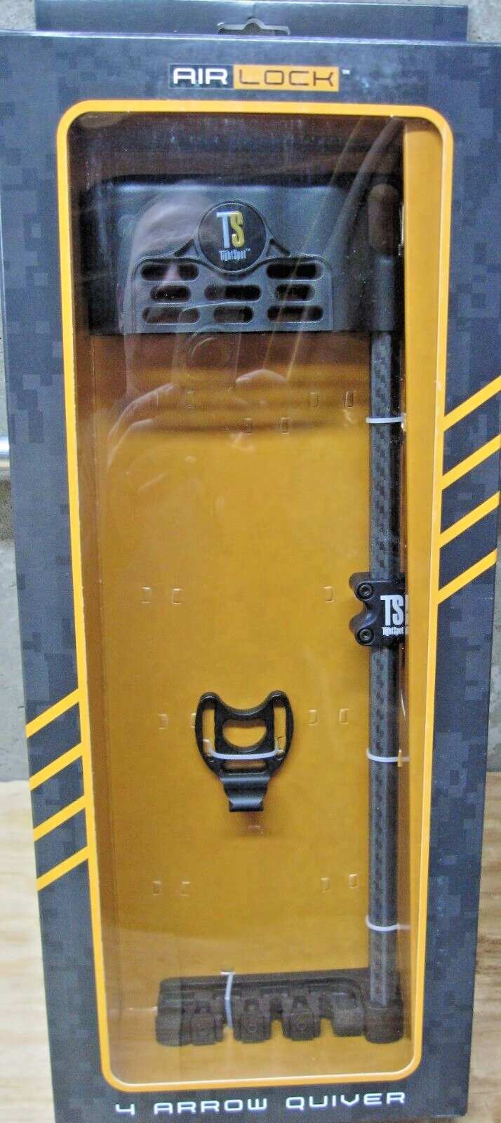 Tight Spot AIR LOCK Quiver 4 Arrow Black- Right-Handed-New | eBay