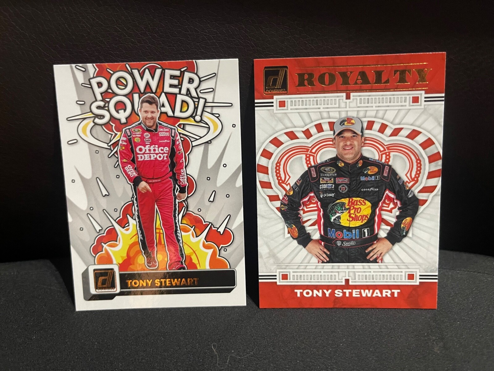 2023 Panini Donruss Power Squad Tony Stewart #PS12 & Royalty #R8 ...