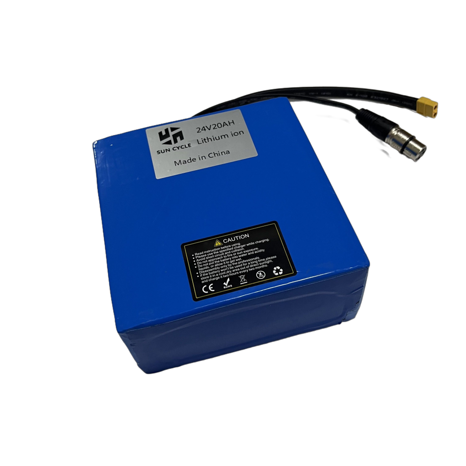 24V 20Ah Lithium Li-ion Ion Ebike Battery Electric Bicycle Wheelchairs ...