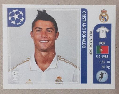 UEFA Champions league 2011-2012 #223 Cristiano Ronaldo MINT UEFA Champions league 2011-2012 #223 Cristiano Ronaldo MINT