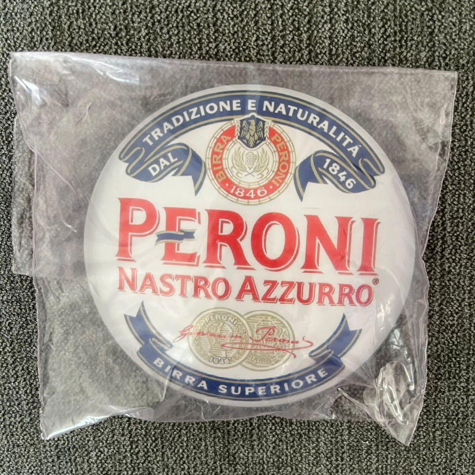 Brand New Peroni Beer Badge! Peroni Beer Lens! Peroni Pump Badge! Frog ...
