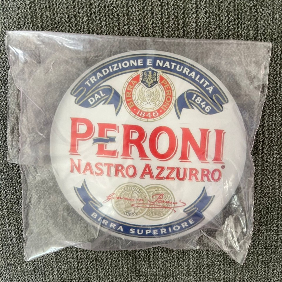 Brand New Peroni Beer Badge! Peroni Beer Lens! Peroni Pump Badge! Frog ...
