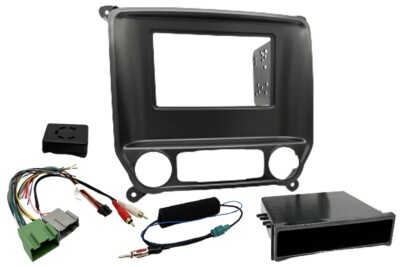 Dash Trim Panel Kit & Interface Wires Car Stereo Radio Installation ...