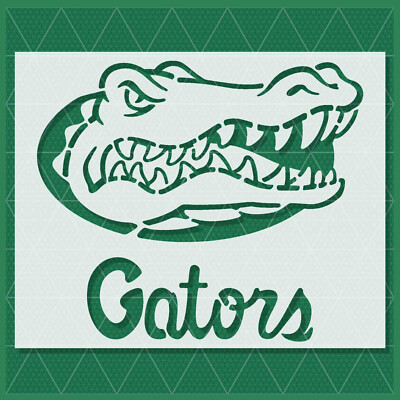 Florida State Gators Stencil – College Football, Sports Fan Art, Wall ...