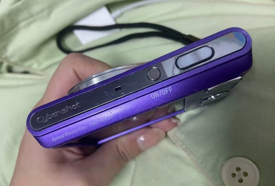 Sony DSC-W830 CyberShot 20.1MP Digital Camera 8x Zoom w/Battery/SD Card ...