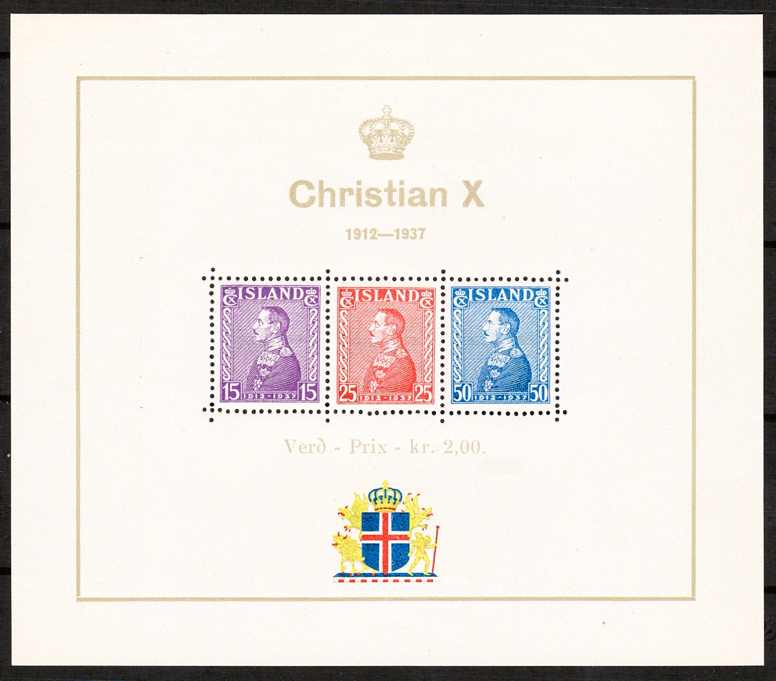 Iceland 1937 Semi-postal # B5 MNH Clean Sound | eBay